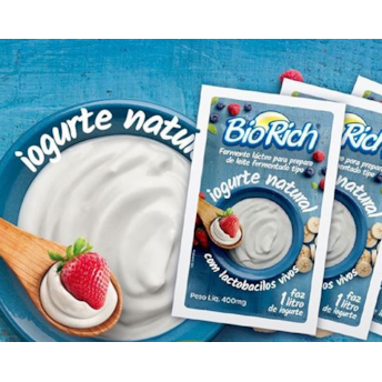 Fermento para Iogurte Caseiro Bio Rich 3 Sachês | Armazém São Vito