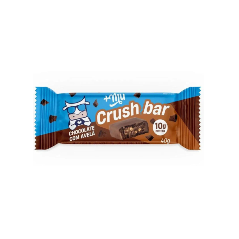 + Mu Crush Bar Sabor Chocolate Com Avelã 40g | São Vito