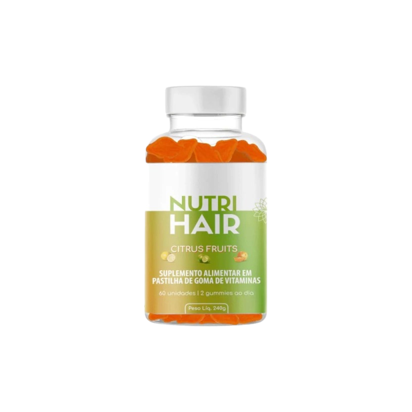 Suplemento Nutri Hair Citrus Nutrihealth 240g