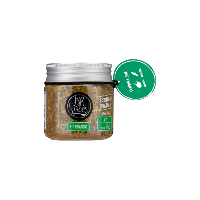 Tempero Fit Frango 75g - BR Spices